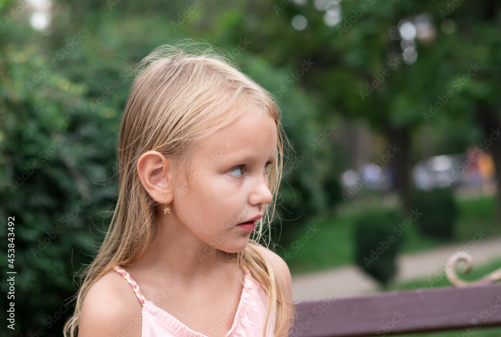 Child Profile Portrait