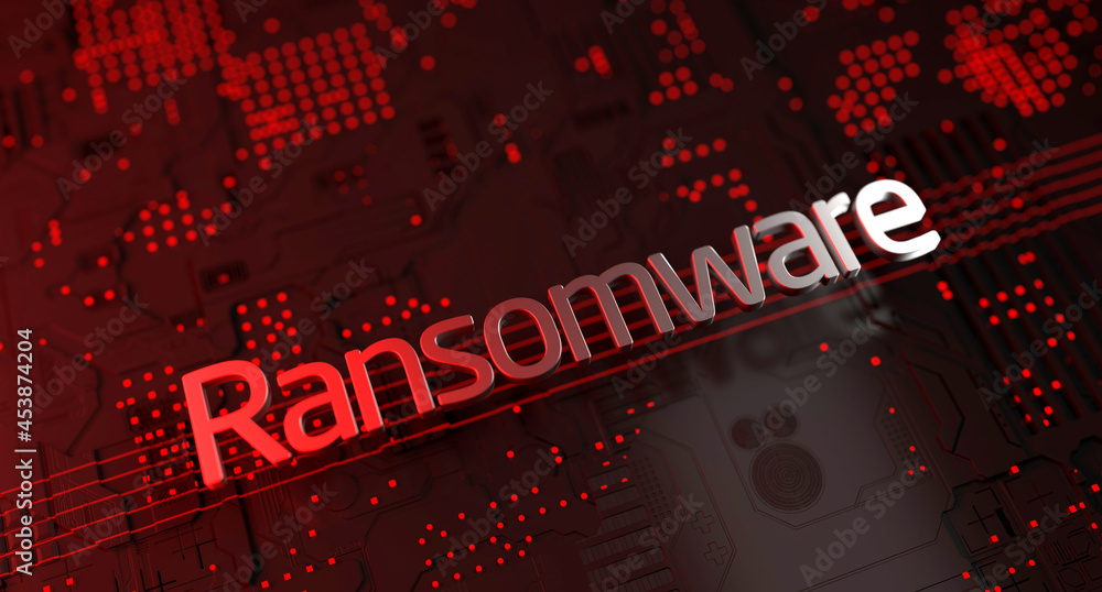 Ransomware Cyber Security Email Phishing Internet Technology Stock ...