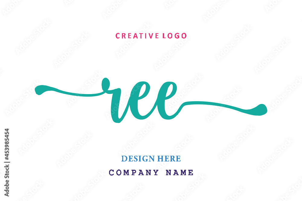 REE lettering logo is simple, easy to understand and authoritative ...
