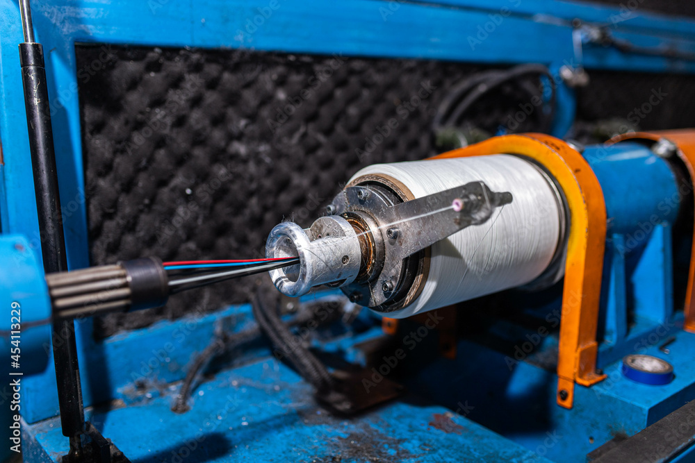 professional fiber optic cable making machine, high voltage cable ...
