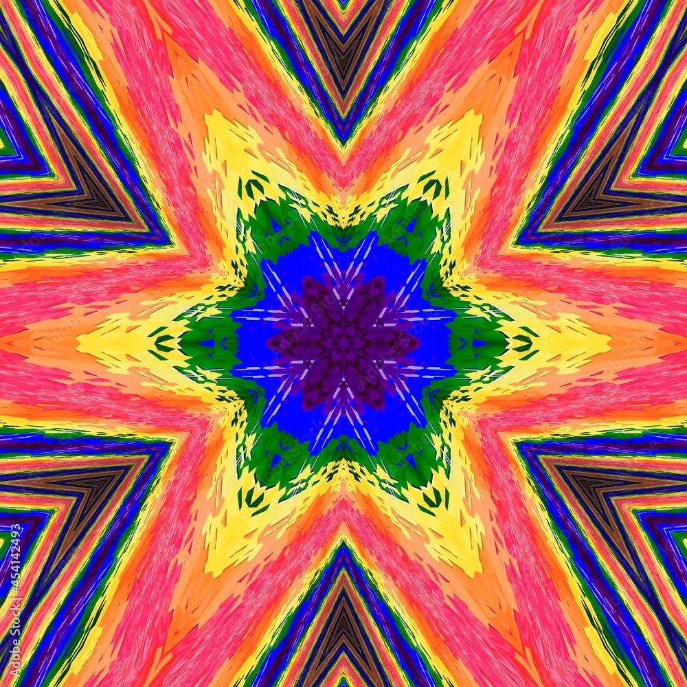 Modern abstract background design. Arabesque ethnic texture. Geometric ...