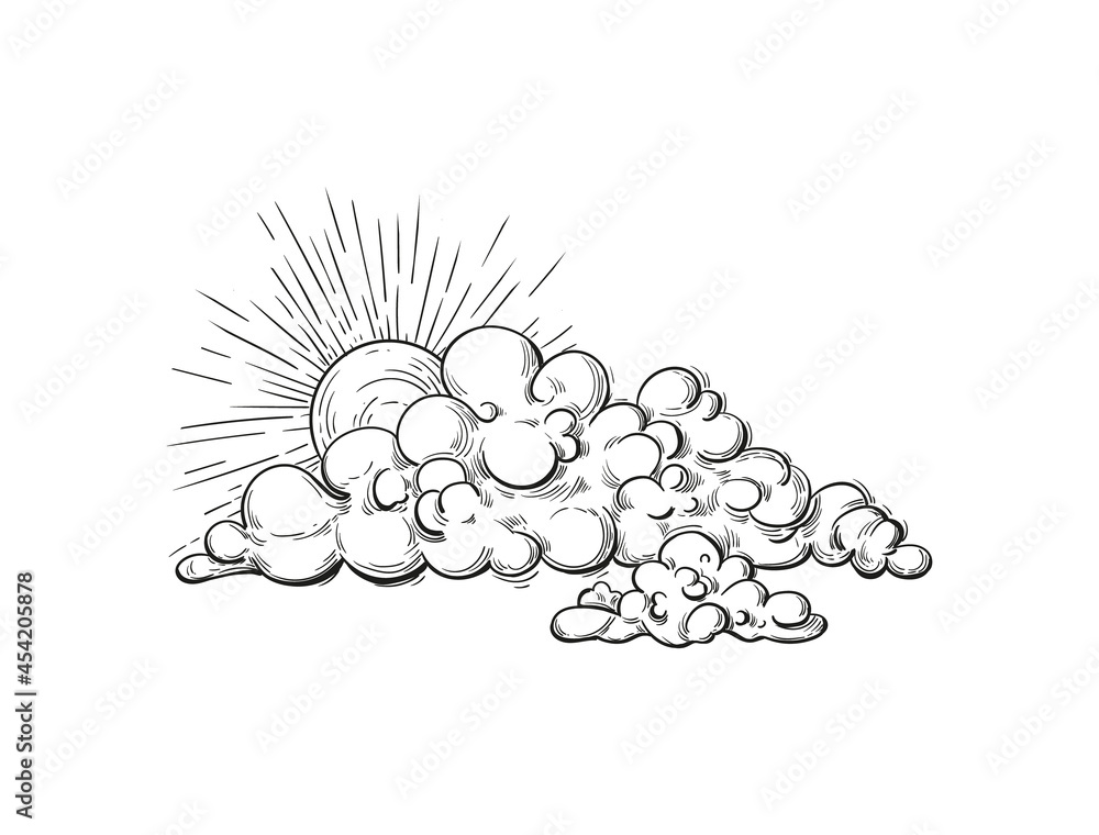 How To Draw Smoke Clouds In Pencil