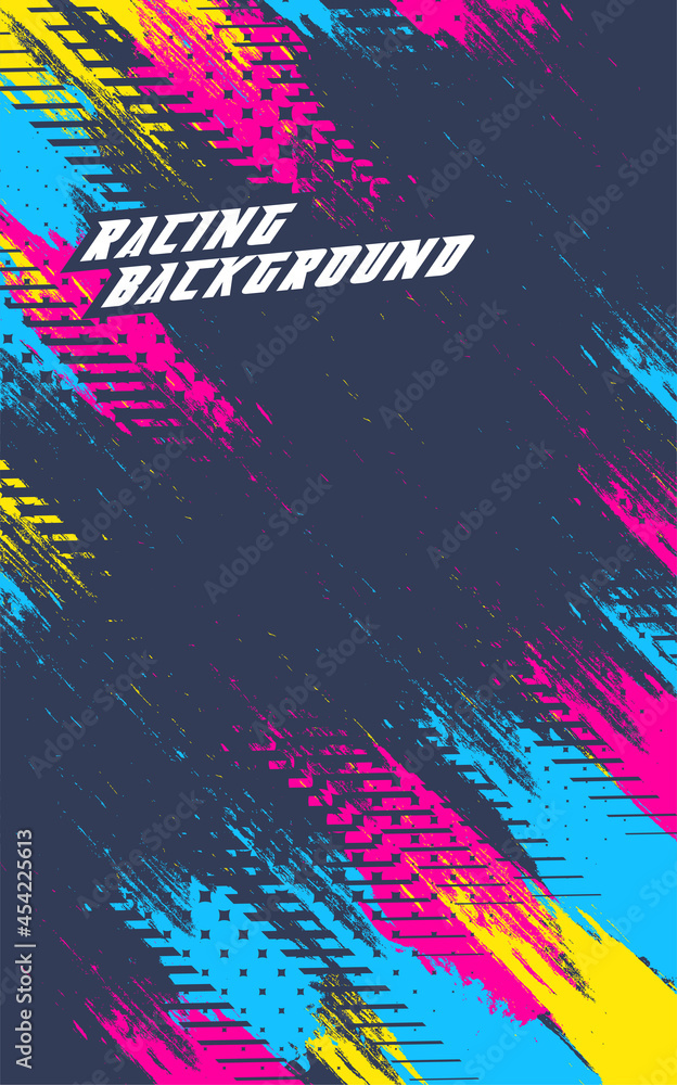 Abstract geometric backgrounds for sports and games. Abstract racing ...