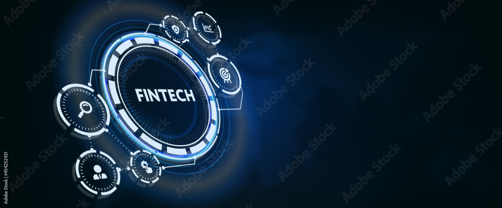 Fintech -financial technology concept.Business, Technology, Internet ...