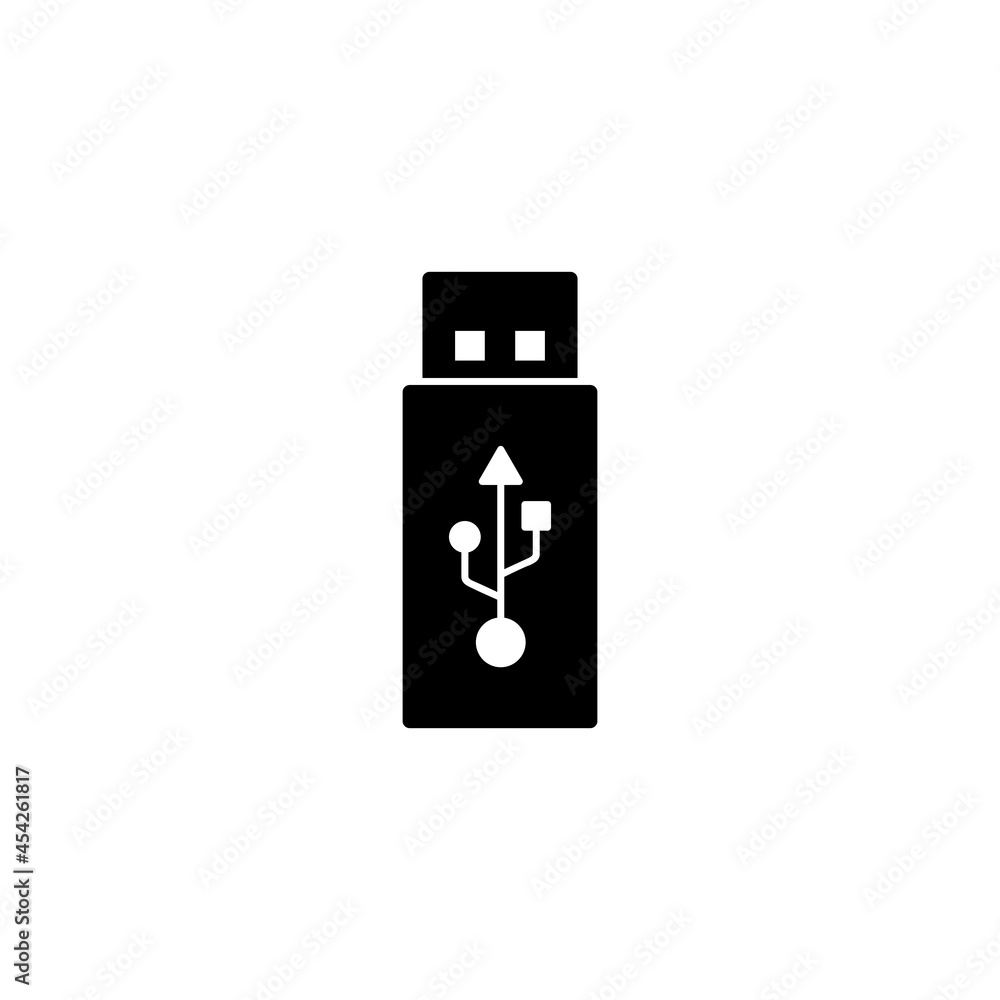 Usb icon. Flash disk sign and symbol. flash drive sign. Stock Vector ...