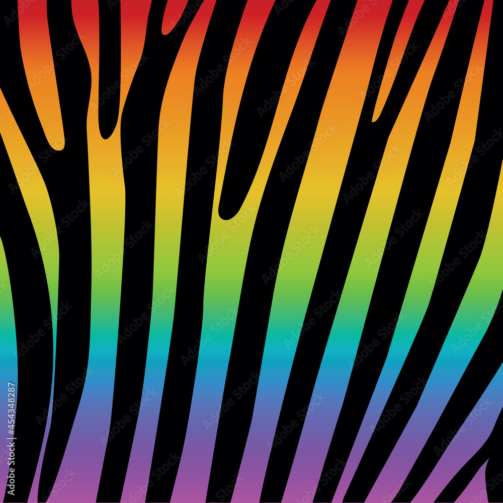 Rainbow Zebra Wallpapers