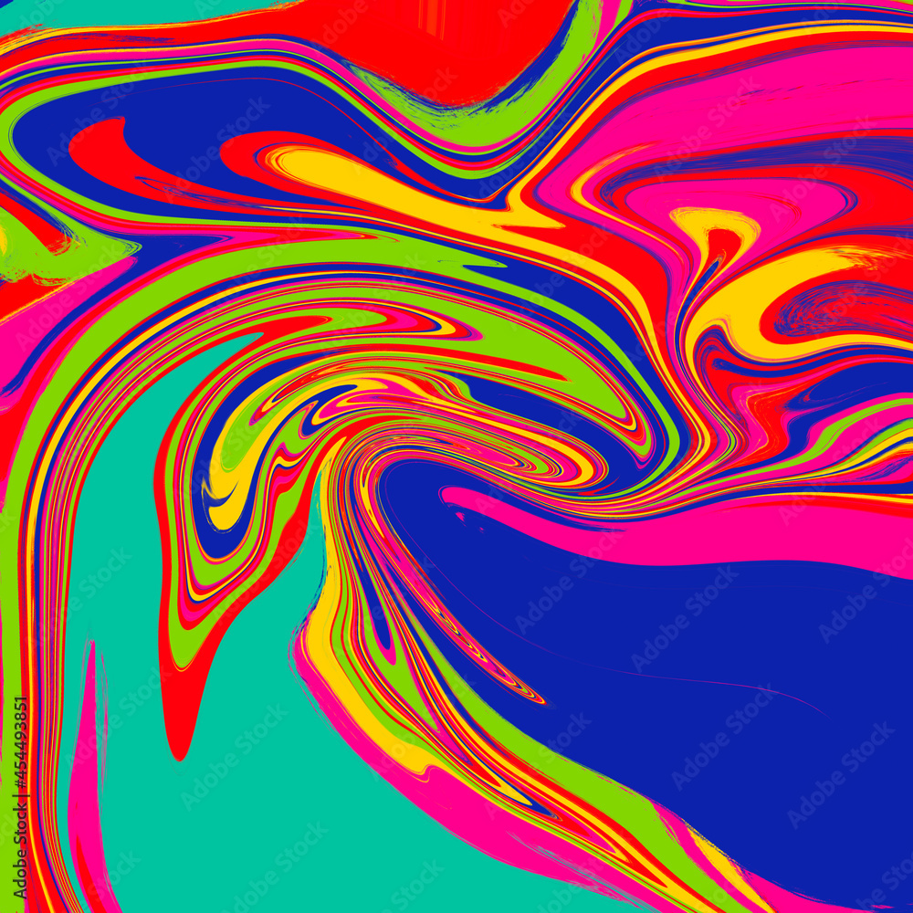 Psychedelisches Kunstcover