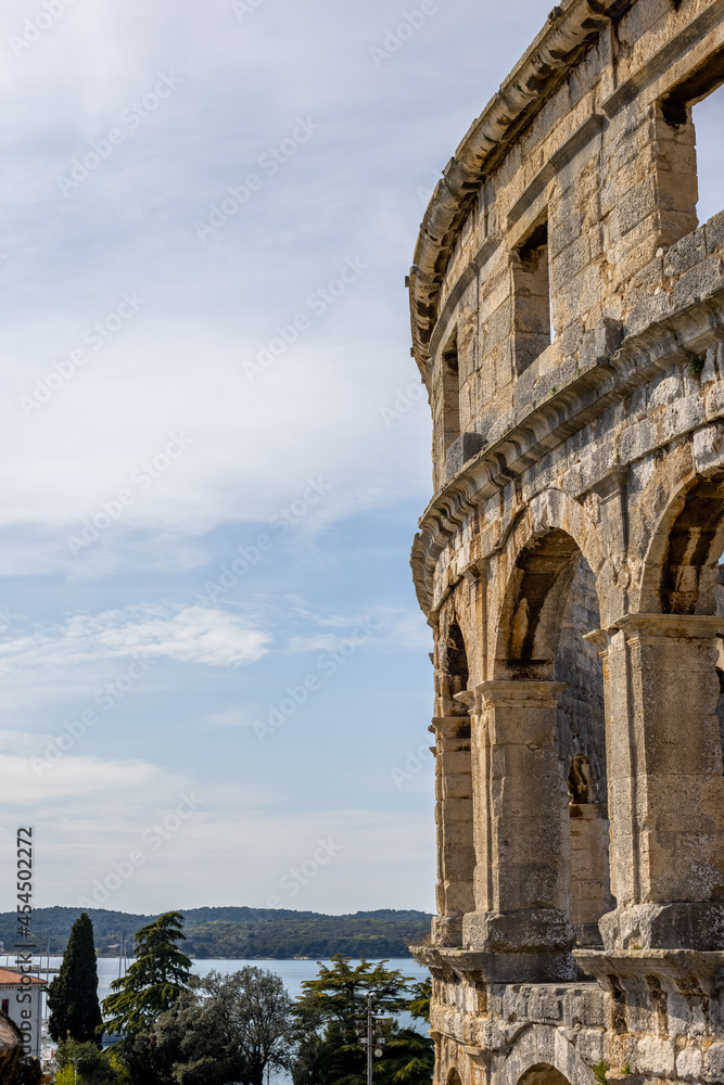 Pula Arena (Pulska Arena, Arena di Pola) - one of the largest preserved ...