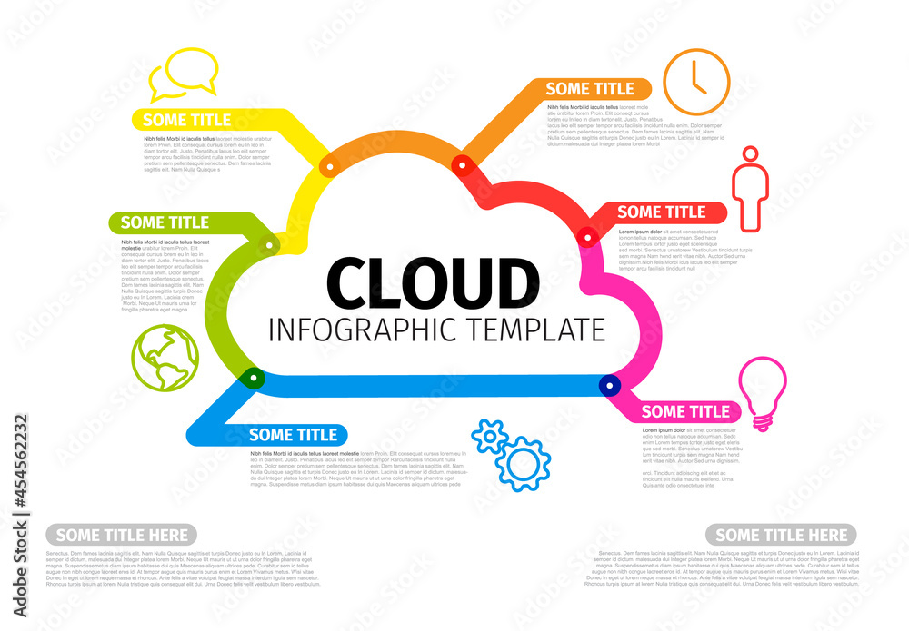 Infographic Cloud Template