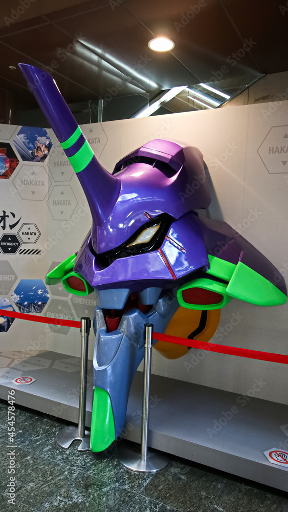 Hakata, Fukuoka/JAPAN - Sep 10 2019 : Evangelion EVA-01 The First ...