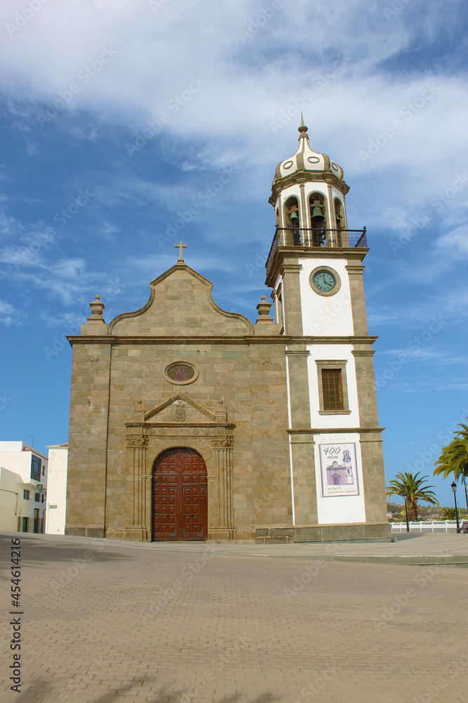 Iglesia San Antonio de Padua, Granarilla, Tenerife Stock Photo | Adobe Stock