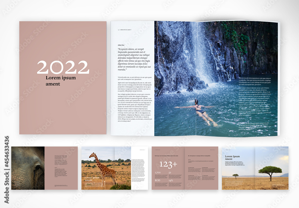 Corporate Social Responsibility Report Stock Template | Adobe Stock