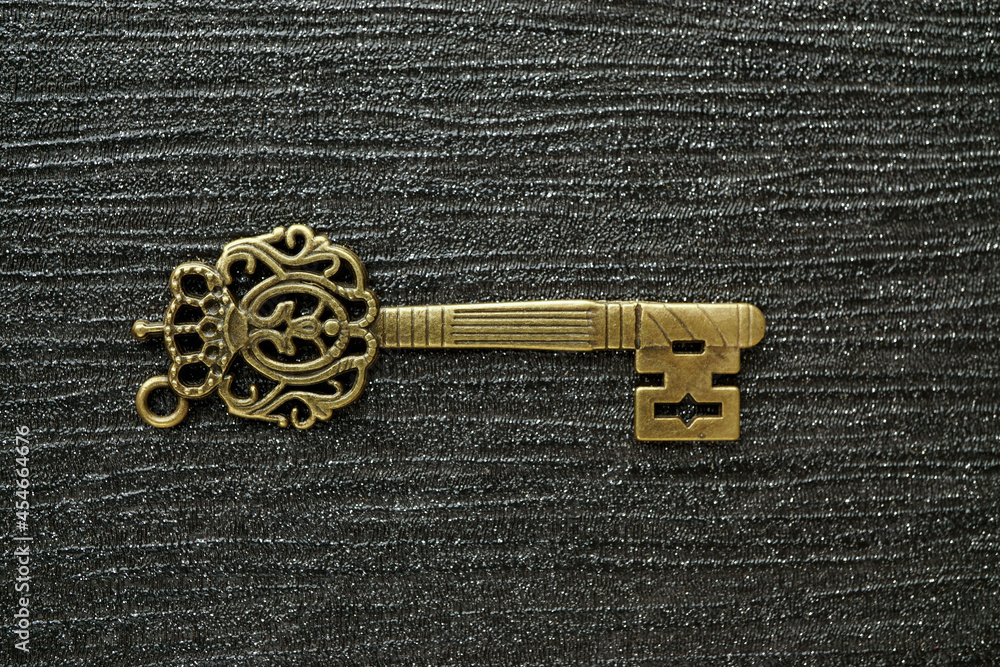 Bronze keys handmade ornamental keys shapes for clocks and treasure ...