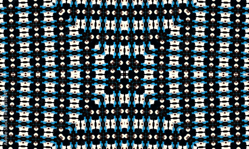 Rorschach inkblot test kaleidoscope. Psycho diagnostic inkblot test ...