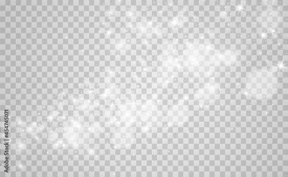 Beautiful sparks shine with special light. Vector sparkles on a ...