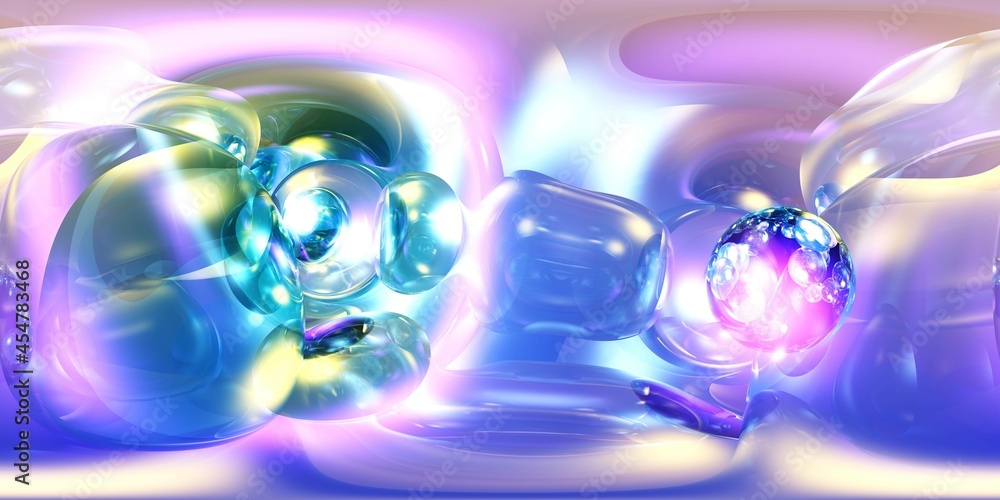 kaleidoscope, HDRI, environment map , Round panorama, spherical ...