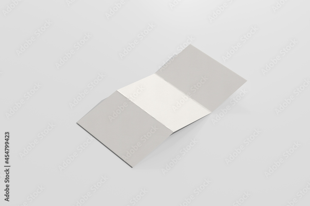 A4 Size Tri Fold Brochure Stock Photo | Adobe Stock