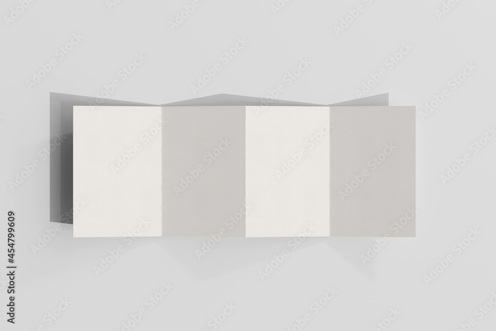 A4 Size Four Fold Brochure Stock Photo | Adobe Stock