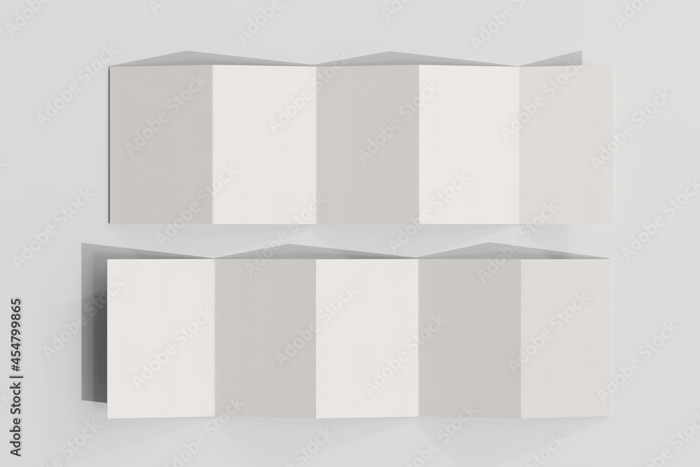 A4 Size Five Fold Brochure Stock Photo | Adobe Stock