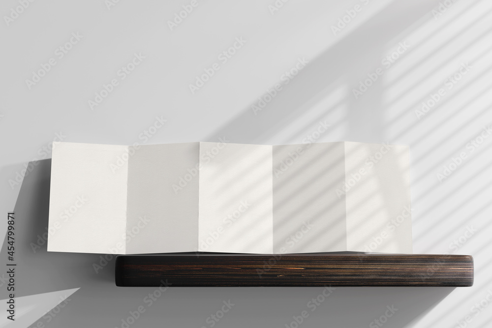 A4 Size Five Fold Brochure Stock Photo | Adobe Stock