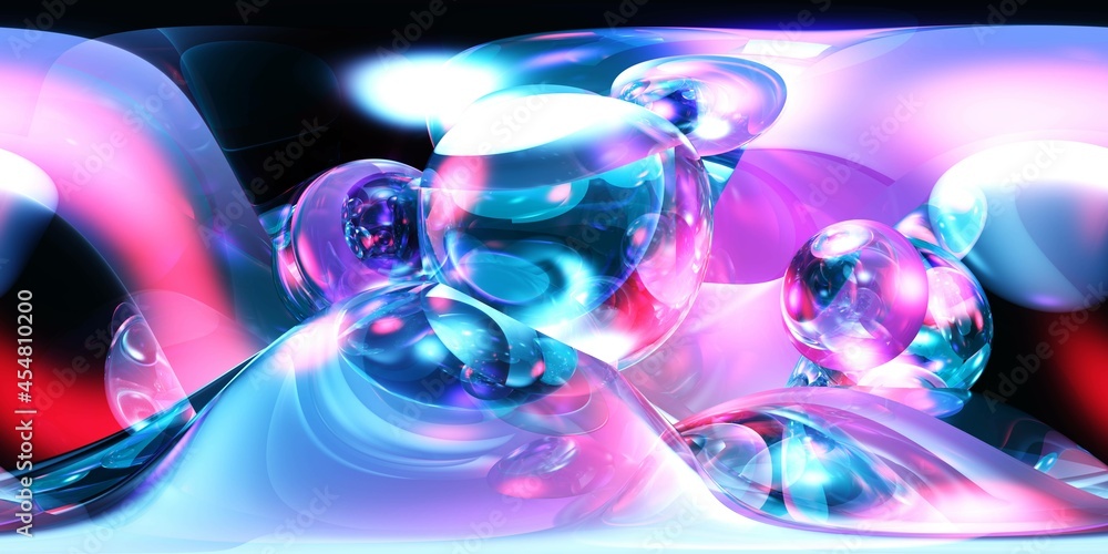 Poster kaleidoscope, HDRI, environment map , Round panorama, spherical ...