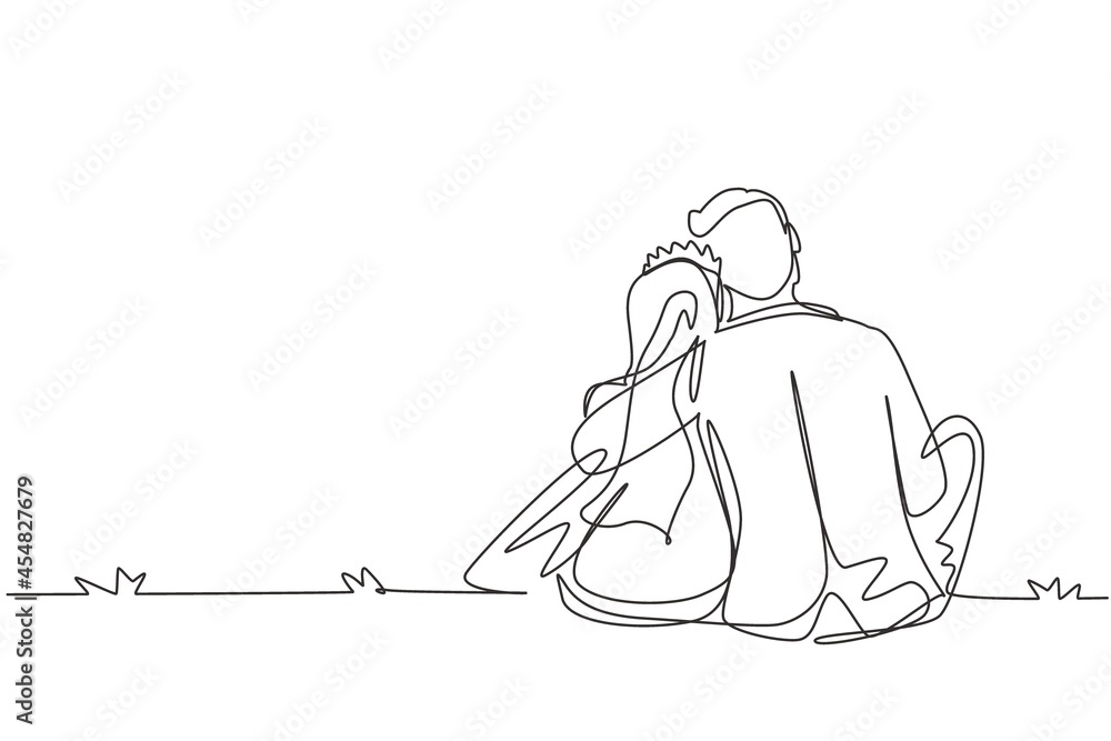 How To Draw People Hugging From Behind