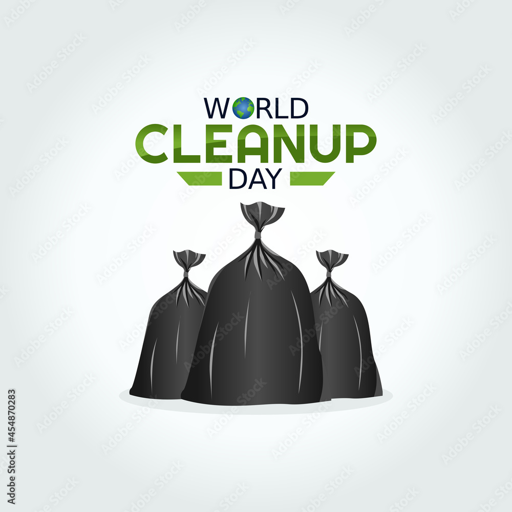 vector graphic of world cleanup day good for world cleanup day ...