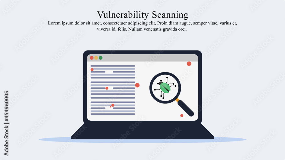 Vetor de Vulnerability scanning is a computer program used to assess ...