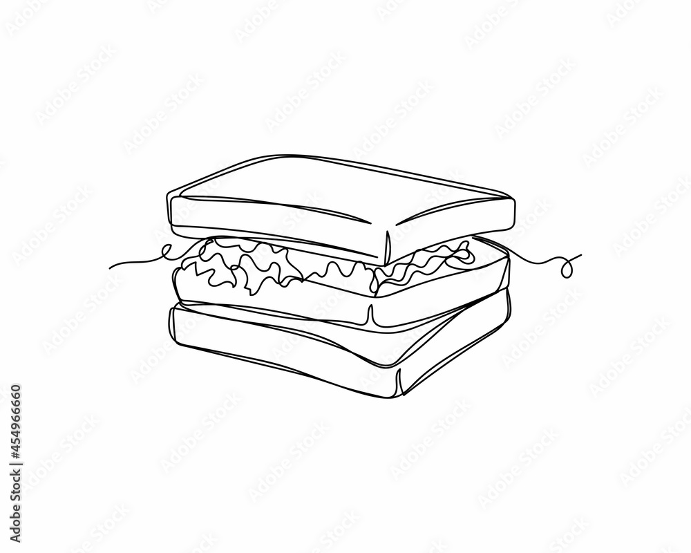 Sandwich Silhouette