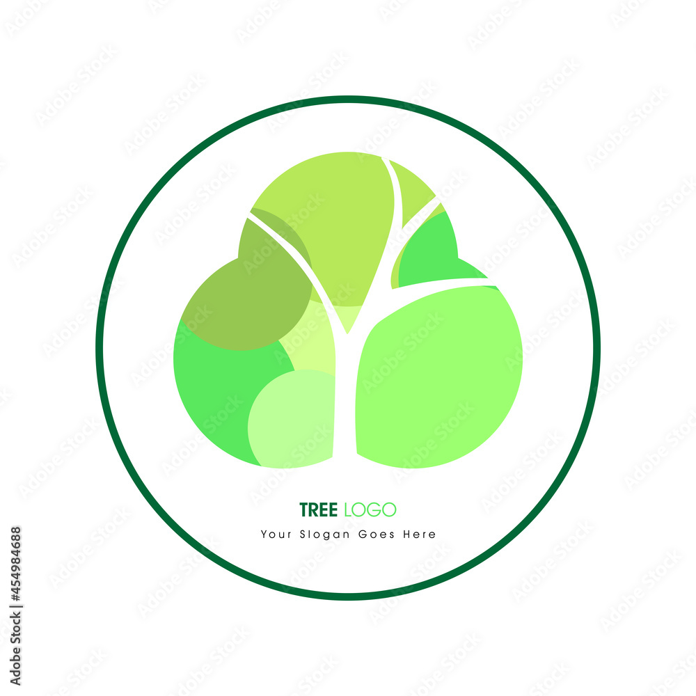 tree logo, go green logo, simple logo, care for nature, forest ...