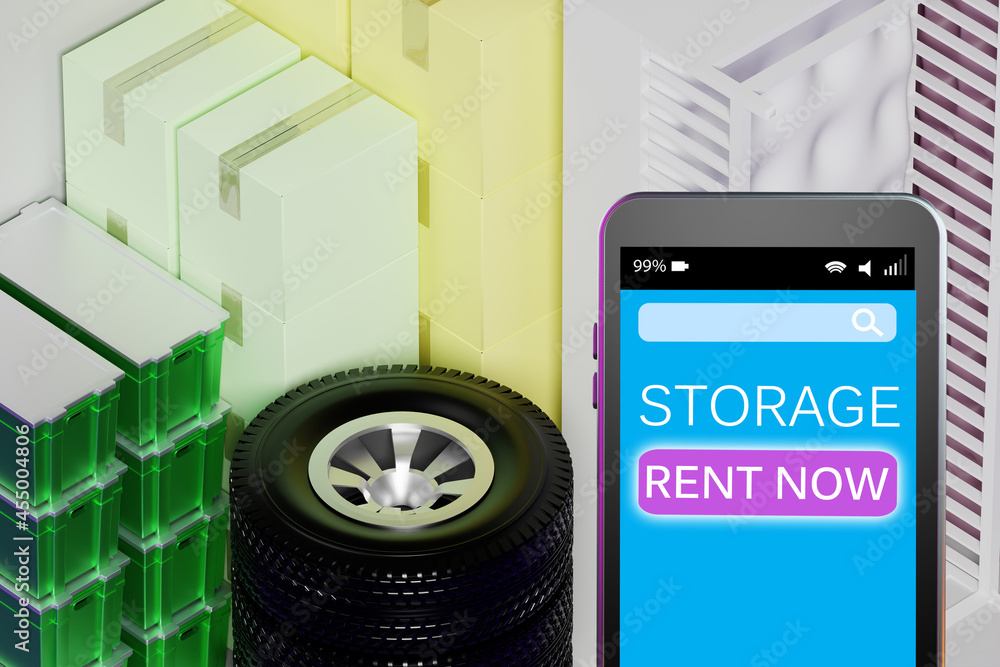 Storage rent now. Storage rent in mobile application. Application for ...