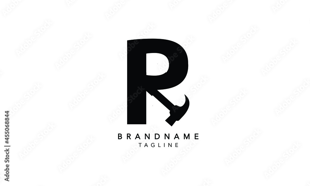 Alphabet letters Initials Monogram logo R, R INITIAL, R letter Stock ...