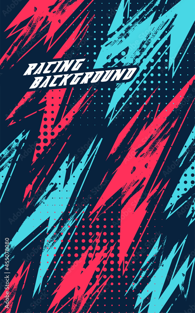 Abstract geometric backgrounds for sports and games. Abstract racing ...