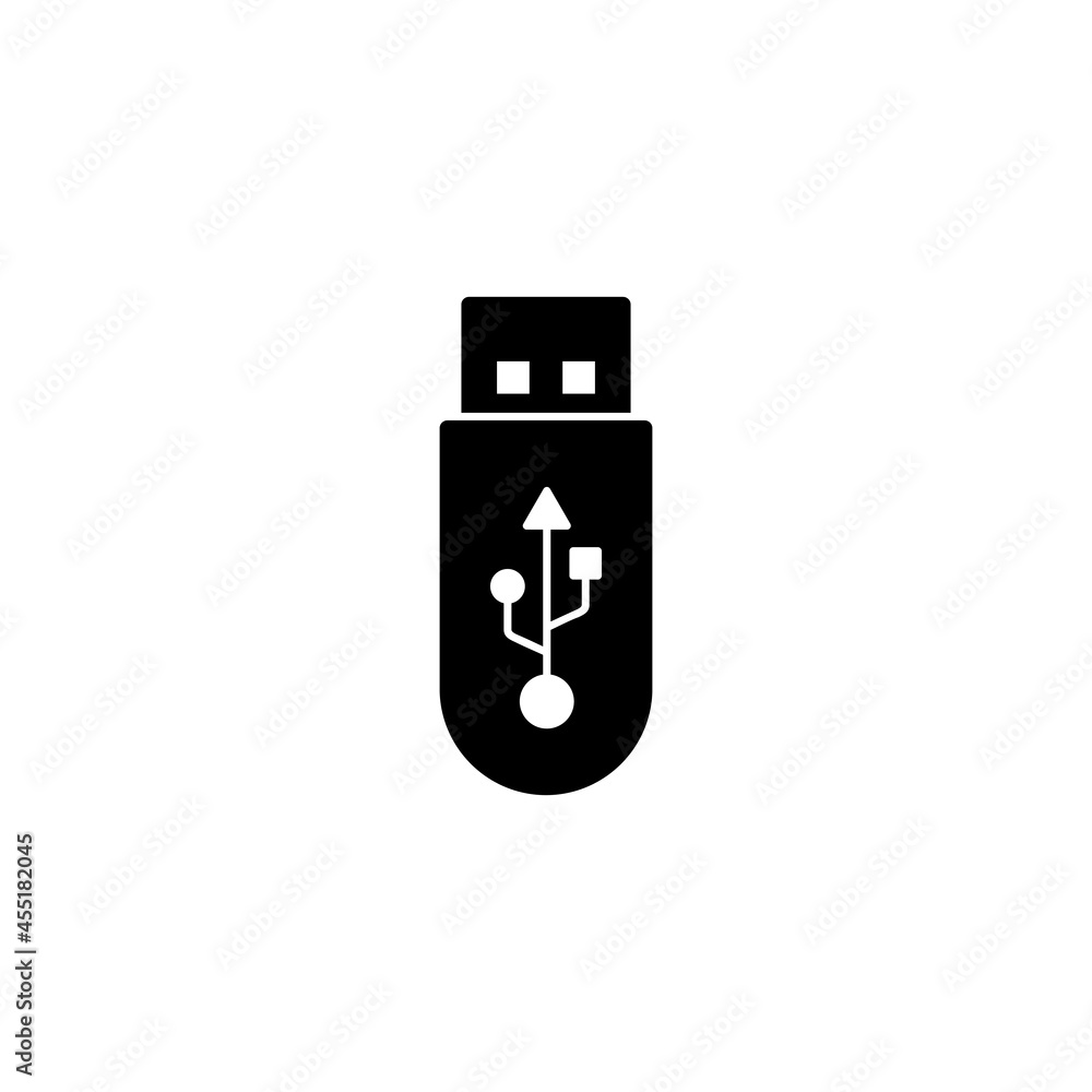 Usb icon. Flash disk sign and symbol. flash drive sign. Stock Vector ...