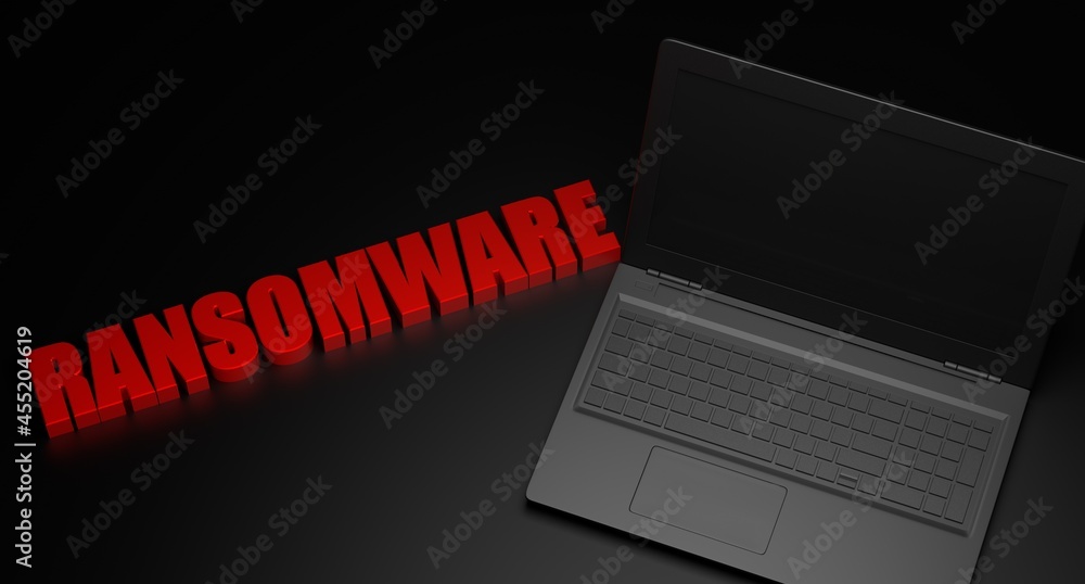 Ransomware Cyber Security Email Phishing Internet Technology Stock ...