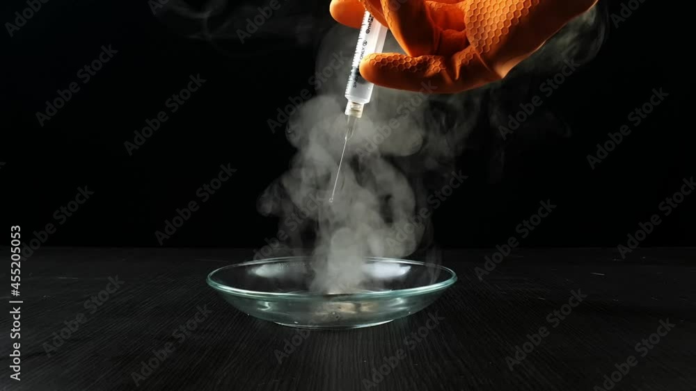 Potassium Permanganate Hydrogen Peroxide Decomposition Reaction Smoke