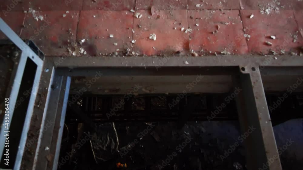 Abandoned computer server room, soviet structures in Pripyat Chernobyl ...