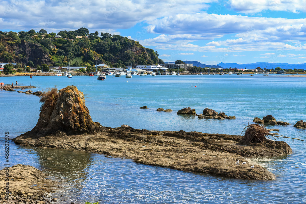 Whakatane, a town in the Bay of Plenty, New Zealand. The Whakatane ...