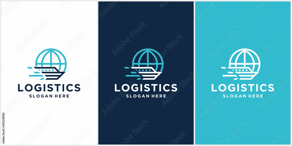 Abstract ship logo design logo shipping company logos throughout the ...