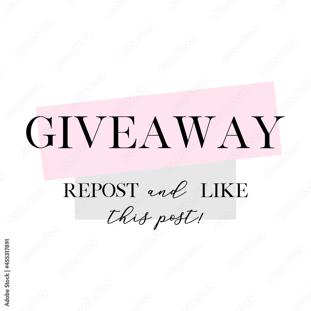 Giveawayrepast and like this post banner | Instagram post | Instagram ...