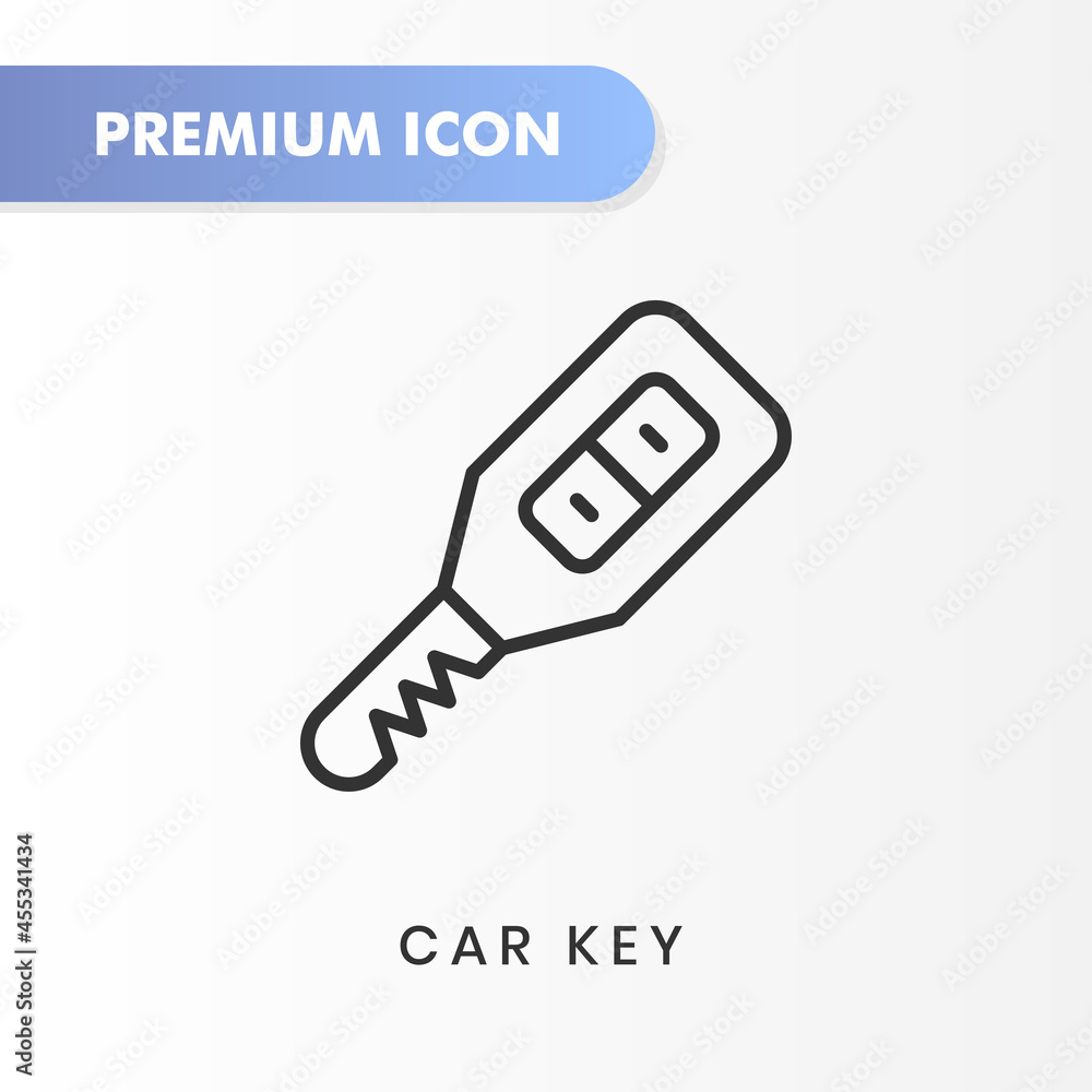 car key icon for your website design, logo, app, UI. Vector graphics ...