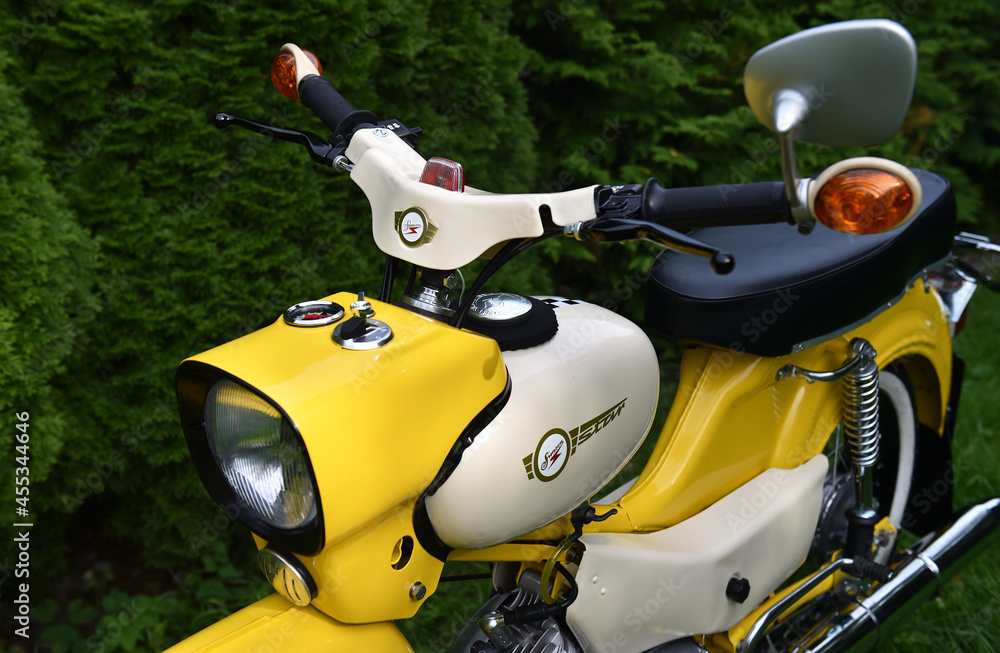 Moped Star Stock Photo | Adobe Stock