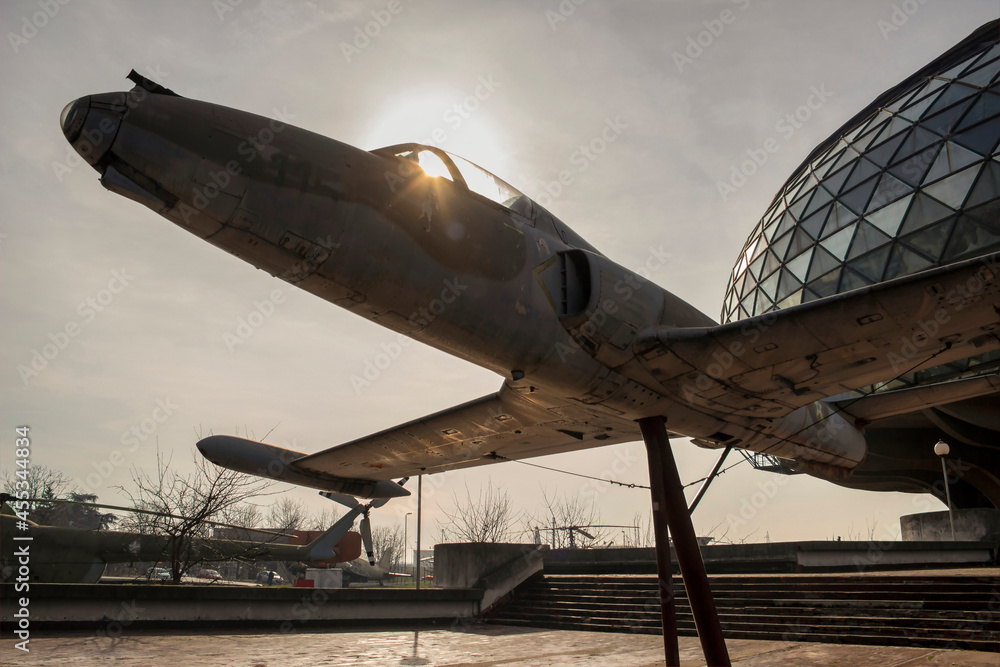 Yugoslav J-21 Hawk (Jastreb) jet fighter manufactured: 1968 to 1977 ...
