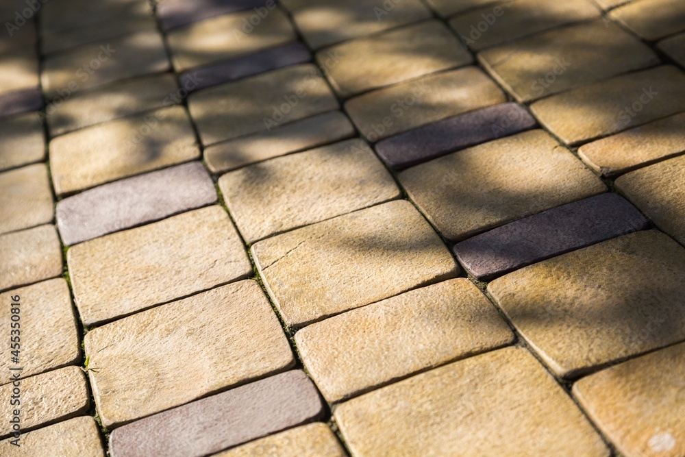 Sidewalk,pathway pavers Stock Photo | Adobe Stock