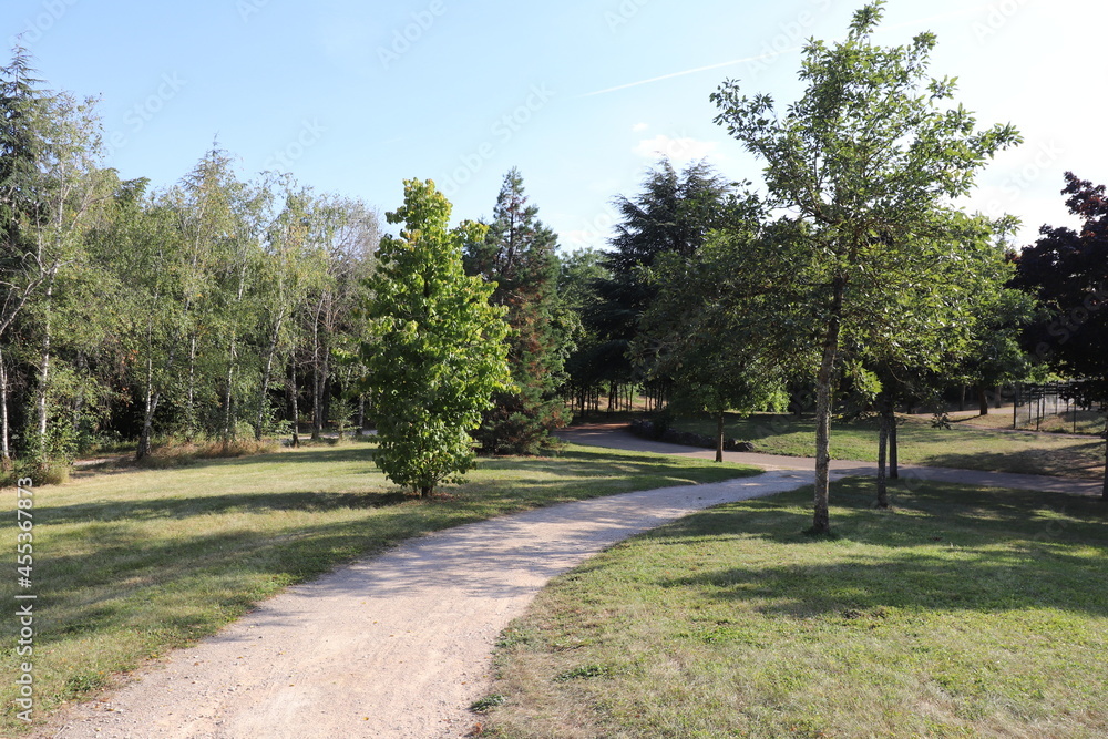 parc de la toison d'or, ville de Dijon, departement de la Cote d'Or ...