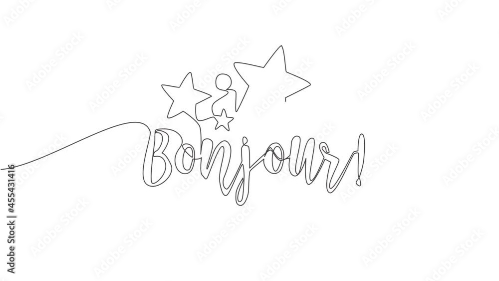 Animated self drawing of continuous line draw cute and adorable ...