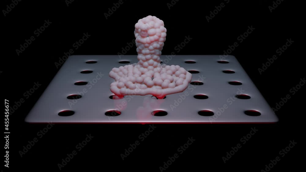 Stockvideo Molecular filter . Atomic filter . Particle separator ...