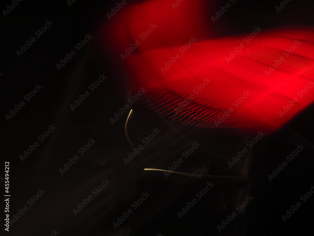 Smooth dark red background with rhythmic light trails for wallpapers ...