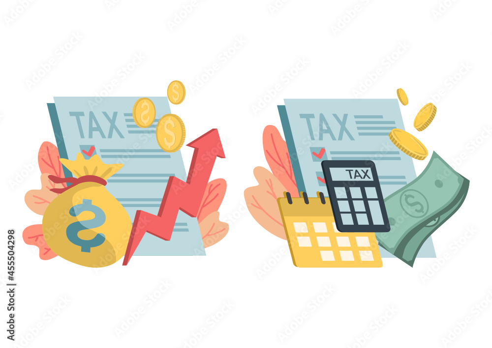 Taxes and fees paid Financial costs, calculation of mandatory payments ...