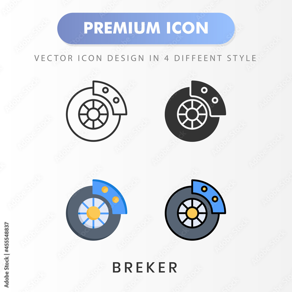 breker icon for your website design, logo, app, UI. Vector graphics ...